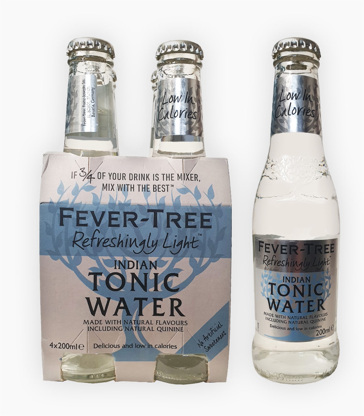 FEVER-TREE REFRESHINGLY LIGHT INDIAN TONIC WATER vendita al prezzo €6,40