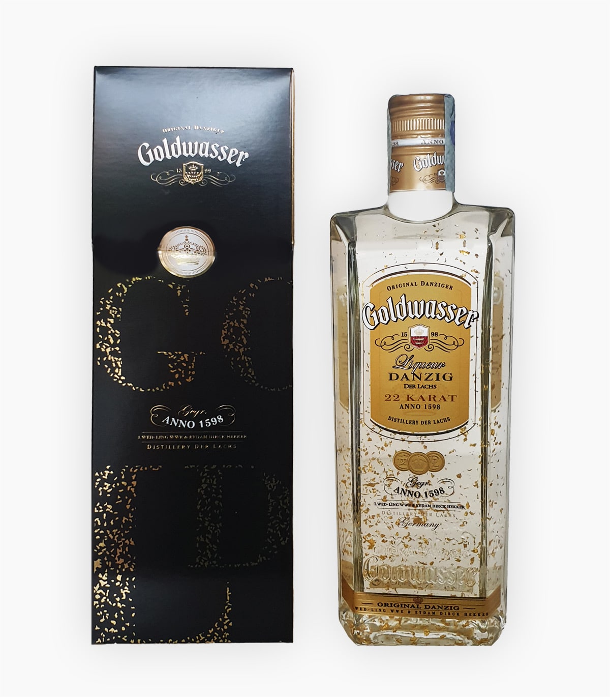 Goldwasser Liqueur Danzig Der Lachs 22 Karat vendita al prezzo €22,00 ...